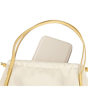 LANDICI Small Jewelry Box for Women Girls, PU Leather Travel Jewelry Case, Portable Jewelry Organizer Storage Holder Display for Ring Earrings Necklace Bracelet Bangle Men Kids Gift, Apricot