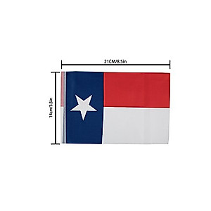 TSMD Texas State Flag Banner,100 Feet Small Mini Texas TX Lone Star Pennant Banner Flags String,Party Decorations Supplies For Bar,School Sports Event,International Festival Celebration