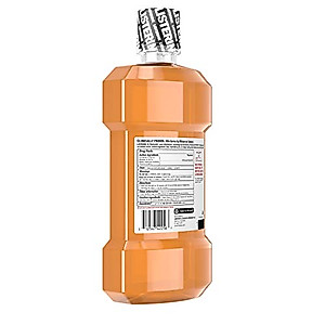 Listerine Ultraclean Oral Care Antiseptic Mouthwash with Everfresh Technology to Help Fight Bad Breath, Gingivitis, Plaque and Tartar, Fresh Citrus, 1.5 l