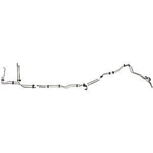 Dorman 919-873 Front Stainless Steel Fuel Line Kit Compatible with Select Chevrolet / GMC Models (OE FIX)