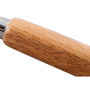 Mini Skater 3Pcs Wooden Handle Stainless Steel Beer Bottle Opener Engraved Smooth Rubber Wood Drinks Bottle Cap Opener For Home party Bar Bartenders