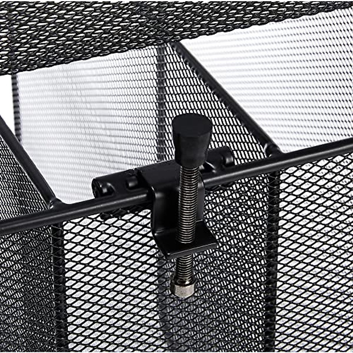 Safco Products 3241BL Onyx Mesh Vertical Hanging Desk Storage, Black