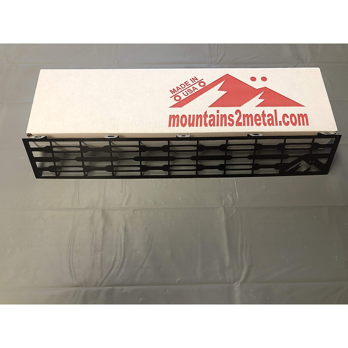 Mountains2Metal “Mod Slots” Edition Powder Coated Black Bumper Grille Insert Fits 2019+ Ford Ranger M2M #200-20-1