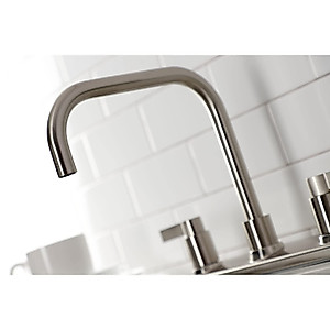 Kingston Brass FB2145NDL NuvoFusion 8" Centerset Kitchen Faucet, Oil Rubbed Bronze