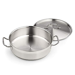 Cooks Standard Professional Stainless Steel Cookware Set 8PC, 8 PC, Silver