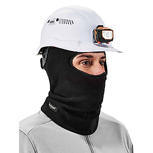 Balaclava, Winter Face Mask, Thermal Black Fleece, Ergodyne N-Ferno 6821