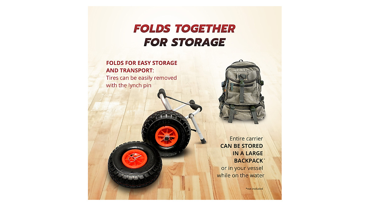 ABN Universal Kayak Carrier - Durable & Easy to Transport