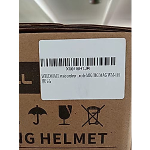 WELDMALL True Color Solar Power Auto Darkening Welding Helmet Welder Hood with Adjustable Shade Range for Mig Tig Arc Sensor Welder Mask WM-110