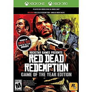 Red Dead Redemption: Game of the Year Edition - Xbox One and Xbox 360 (Renewed)