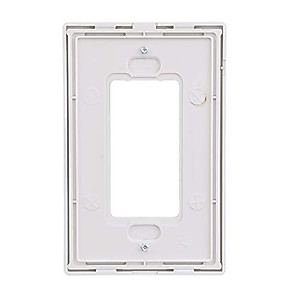 EATON PJS26W Arrow Hart Pjs26 Decorative Screw less Wall Plate, 1 Gang, 3.13 In L X .5 In W X 4.88 In H, White