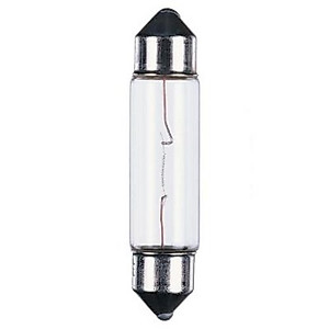 10 Pack Xenon Festoon Light Bulb Undercabinet 12V Volt 5W Clear