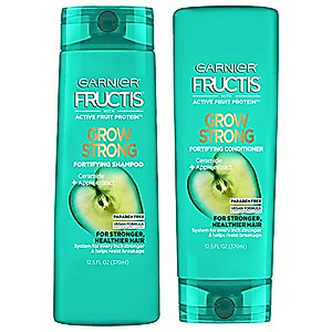 Garnier Hair Care Fructis Shampoo & Conditioner Kit, Grow Strong