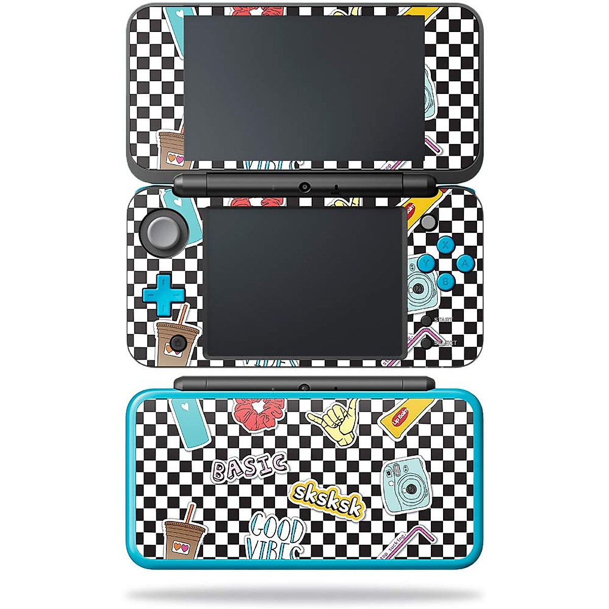 MightySkins Skin for Nintendo New 2DS XL - Protective, Durable | Easy to Apply, Remove, and Change Styles | Made in The USA, VSCO Girl 7 (NI2DSXL-VSCO7)