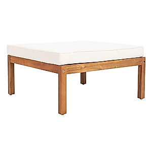 Safavieh PAT6762A Outdoor Collection Ronson Natural and Beige 5-Piece Dining Set