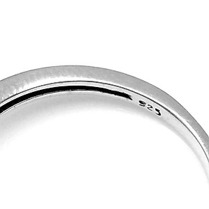 Silvershake 1.31ct. 3 Stone Natural Red Garnet 925 Sterling Silver Ring Size 9