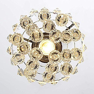 COTULIN 2 Pack Crystal Pendant Light for Kitchen Island, Modern Glass Stylish Chrome Chandelier Pendant Lighting, Adjustable Cord Hanging Lamps for Dinning Room Living Room Bedroom Bar