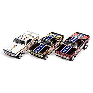 Auto World 4Gear R26 Tom The Mongoose McEwen - 1970 Plymouth Duster HO Scale Slot Car