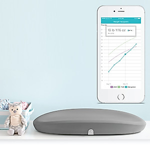 Hatch Grow Smart Changing Pad and Scale (Grey)