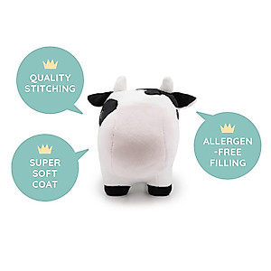 Bellzi Cow Cute Stuffed Animal Plush Toy - Adorable Soft Cow Toy Plushies and Gifts - Perfect Present for Kids, Babies, Toddlers - Mooi