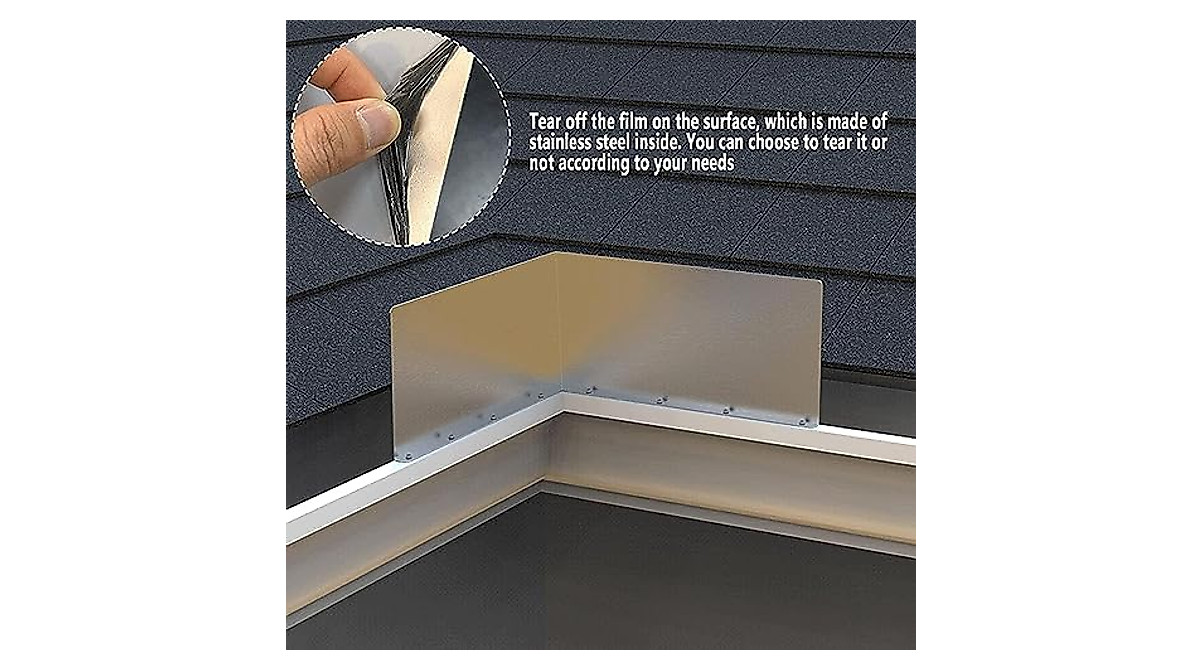 Roof Rain Diverter for Gutter Overflow Protection