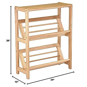Winsome Juliet Bookshelf, Natural