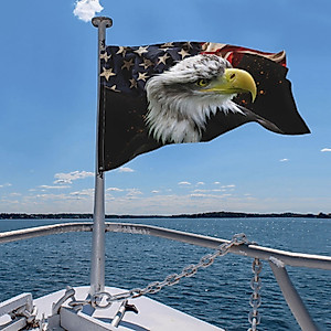 DGFhk American Eagle Flag 3x5 Double Sided Freedom Flag USA Memorial Day 4th July Independence Day 9/11 Flag Durable Fade 3x5 Ft