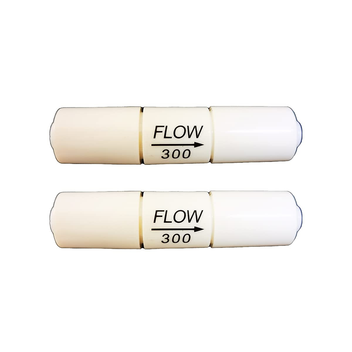 Malida 1/4 inch quick connector fittings Flow Restrictor for RO water purifiers Reverse Osmosis Systems (2, 300CC-50GPD)