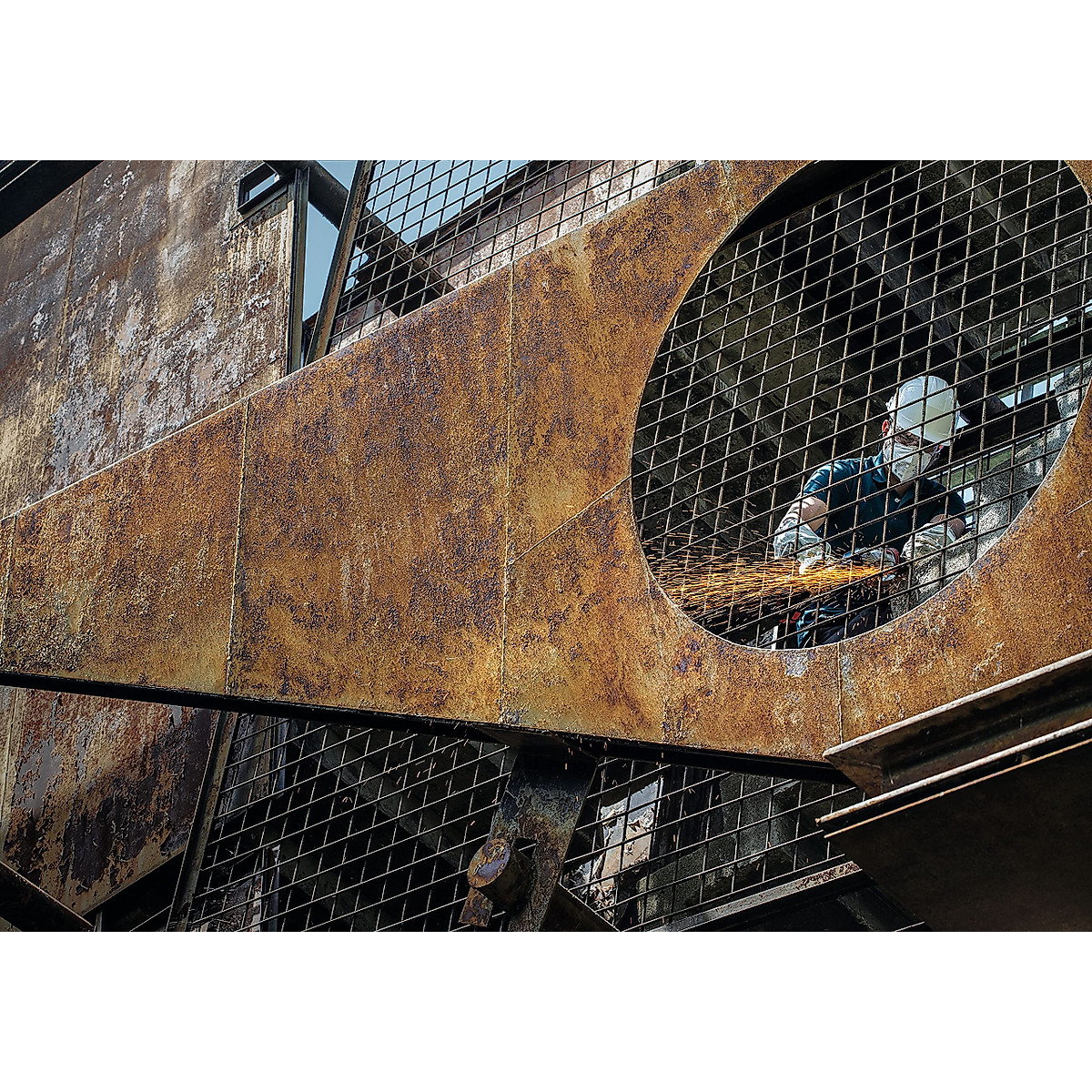 Bosch Professional 25x Expert R782 Prisma Ceramic X-LOCK Fibre Discs (for Steel, Stainless steel sheets, Ø 125 mm, Grit 80, Accessories Small Angle Grinder)