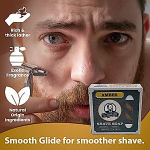 COL CONK AMBER SHAVE SOAP