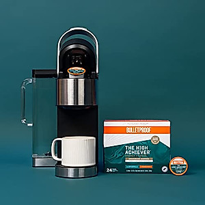Bulletproof The High Achiever Pods, 24 count, Medium-Dark Roast Enhanced Coffee