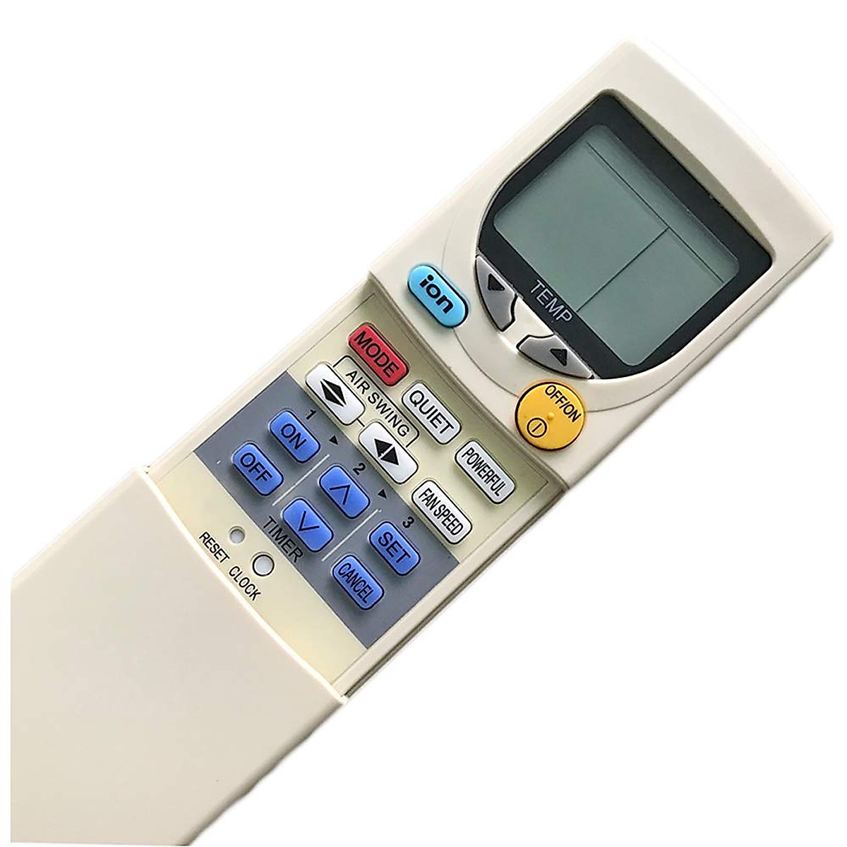 Replacement PANASONIC Air Conditioner Remote Control A75C2297 A75C2335 A75C2359 A75C2352 A75C2221 A75C2724 A75C2223 A75C2728 Work for CS-A12CKPG CS-A9CKPG CS-C12CKPG CS-C9CKPG CU-A12CKP6G CU-A9CKP6G