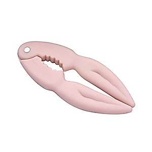 TIDTALEO Nut Machine Crab Leg Crab Leg Opener Crab Leg Lobster Tool Bottle Opener Chestnut Biscuit Machine Heavy Pink Small Walnut