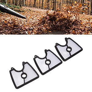 3 Pack Air Filter Replacement, Air Filter Fuel Filter Replacement Parts for Jonsered 125B BX BVX B2126 Leaf Blower 545112101 Gardening Tools Accessories