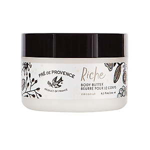 Pre de Provence Riche Collection Moisturizing, Body Butter, 200 Gram, Coconut