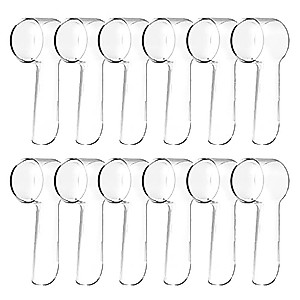 12Pcs Reusable Toothbrush Head Covers Compatible with Oral B Electric Toothbrush Heads for Better Healthy Brushing and Storage in Home and Travel