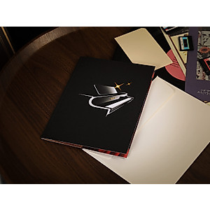 Liif Grand Piano Pop-Up Card, Thank You, 8 in x 6 in, Laser Cut and Hand Assembled, Satisfaction Guarantee