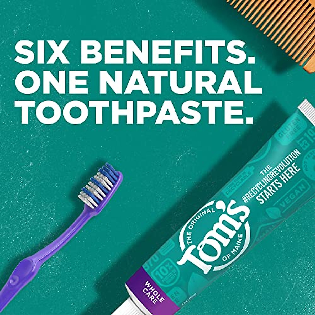 TOMS OF MAINE Cinnamon Clove Whole Care Toothpaste, 4 OZ