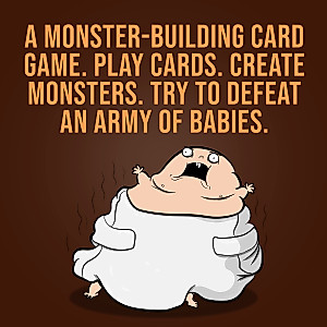 Bears vs Babies by Exploding Kittens - A Monster-Building- Family-Friendly Party Games - Card Games For Adults, Teens & Kids