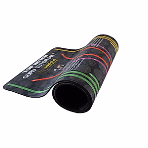 Mad Owl Fitness Top Notch Guru Tutor Mat- Unique Workout Mat With Visual Directions & Postures- Training Mat- Yoga Mat- Fitness Mat- Cross Fitness Mat