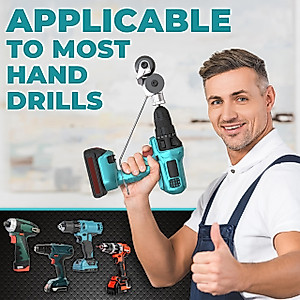 Metal Nibbler Drill Attachment, Rayan Deluxe Electric Drill Plate Cutter Attachment 2023 Model