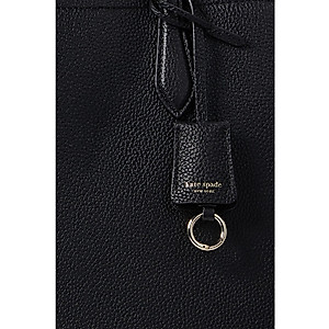 Kate Spade New York Hudson Pebbled Leather Large Work Tote Black One Size