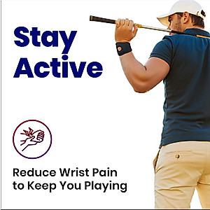 Wrist Wrap Compression Wrist Brace For TFCC Tears | Carpal Tunnel Pain & Tendonitis Relief | Padded Hole For Ulnar | Wrist Support For Working Out | Wrist Wraps for Men Women | Fits Both Wrists (MED)