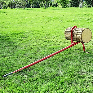 1942 Earth Worth | Timberjack | Log Lifter | Steel | 45 Inches Red