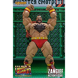 Storm Collectibles - Ultimate Street Fighter II: The Final Challenger - Zangief, Action Figure, STM87180 Red