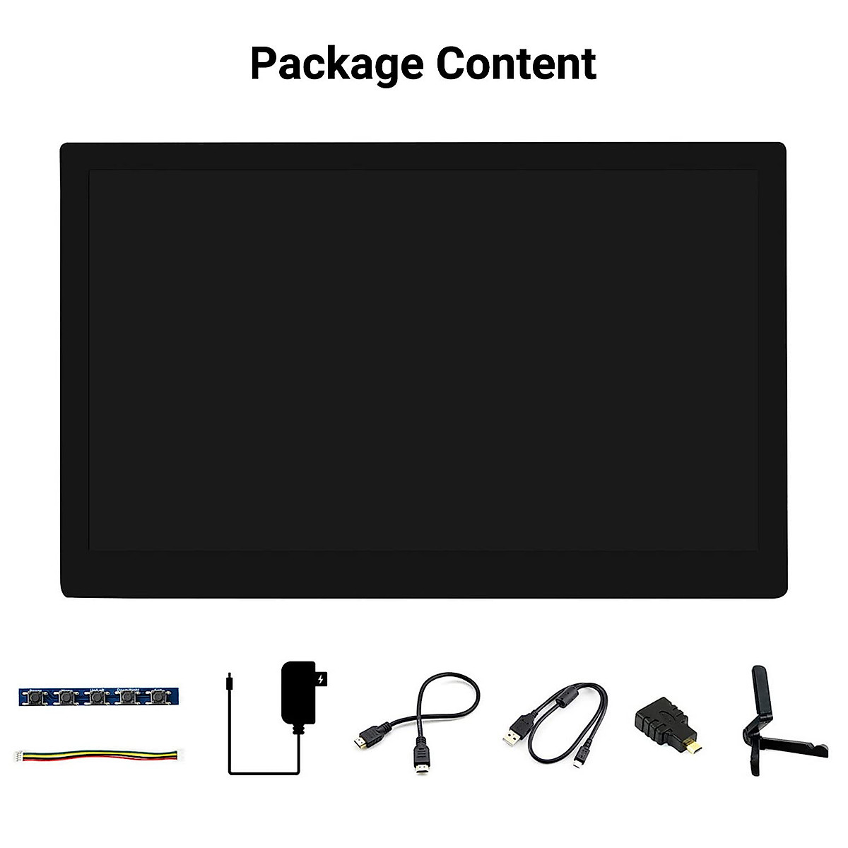 waveshare 10.1inch QLED Quantum Dot Display Compatible with Raspberry Pi 4B/3B+/3A+/2B/B+/A+/Zero/Zero W/WH/Zero 2W CM3+/4 Capacitive Touch 1280×720 Resolution Supports Jetson Nano/Windows