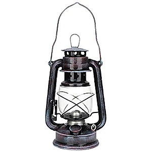 GAOZ Outdoor Lights 24cm Outdoor Camping Lights Classic Kerosene Lamp Vintage Kerosene Lantern Oil Lamp Portable Outdoor Camping Lights for Home,Garden,Yard,Decorations