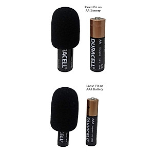 Tetra-Teknica XFFZDP-BLK Lapel & Headset Microphone Windscreen, Color Black, One Dozen Pack