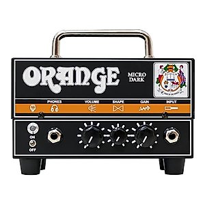 Orange Amps, 1 Electric Guitar Power Amplifier, Black (Micro Dark)