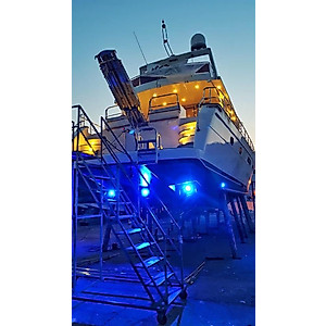 Underwater Boat Led Light IP68 42Led BLUE 3030LED. 9-30V DC Voltage. High Lumen.