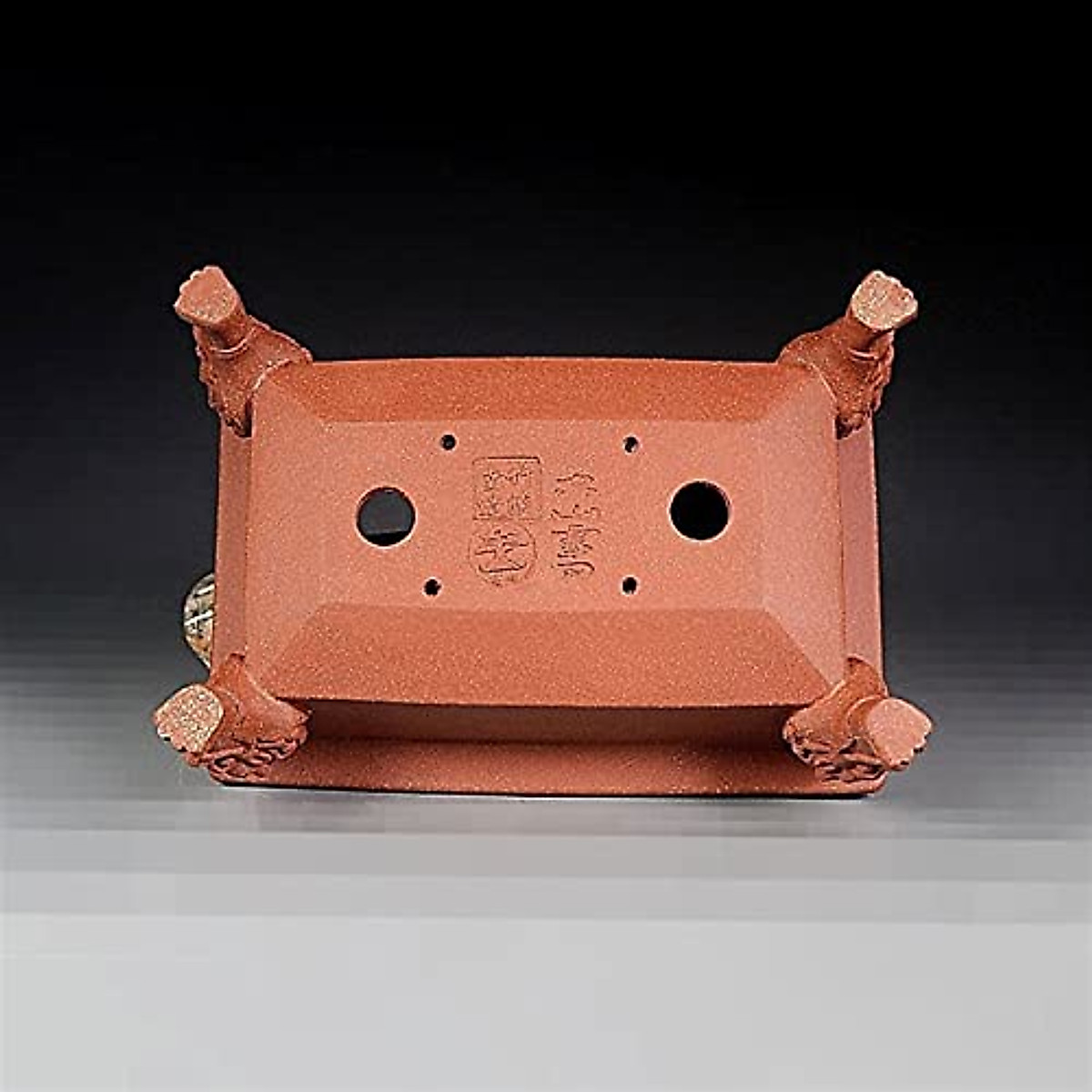 Outdoor Indoor Garden Plant Pots Rectangular Plant Containers Alabaster Flower Pots Tall Faucet Design Small Bonsai Flower Pots Indoor and Outdoor Decorative Pots Planting Pot